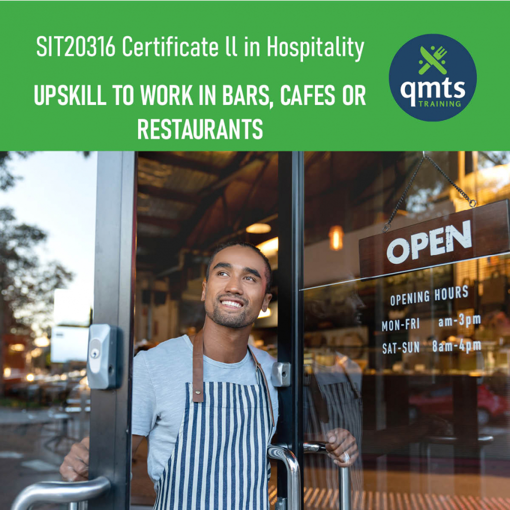 Hospitality Courses | SIT20316 Certificate ll in Hospitality