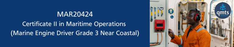 Marine Engine Driver Grade 3 (Med 3 course) | MAR20418 Certificate II ...
